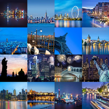 Travel Destination Collage