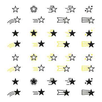 Shooting Star Outline Images – Browse 11,011 Stock Photos, Vectors, and ...