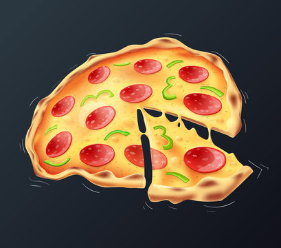 Pizza Crust Cartoon Images – Browse 61,436 Stock Photos, Vectors, and ...