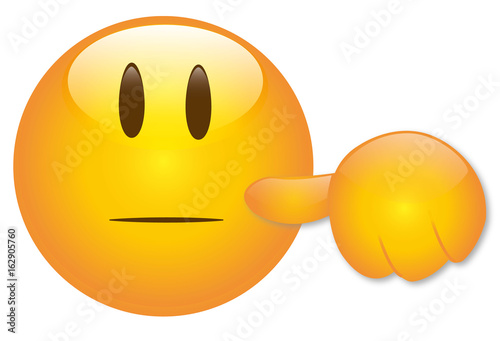 "Smiley Mittelmäßig geht so - Vektor" Stockfotos und lizenzfreie ...