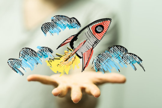 Rocketship Images – Browse 10,189 Stock Photos, Vectors, and Video ...