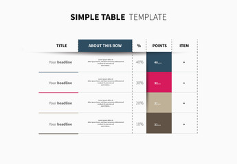 Table stock graphic design and motion graphic templates | Adobe Stock