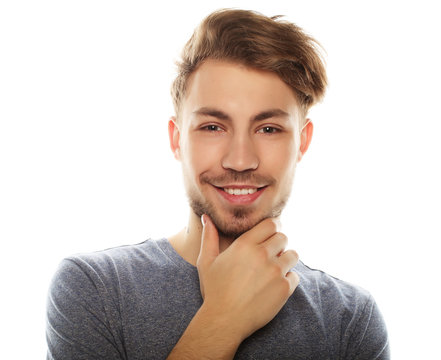 Smiling Man Face