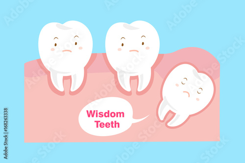 "cute cartoon wisdom teeth" Stock image and royalty-free vector files ...