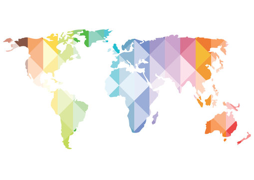 World Map Triangles Images – Browse 34,625 Stock Photos, Vectors, and ...