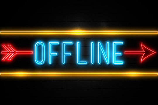Offline Neon Sign