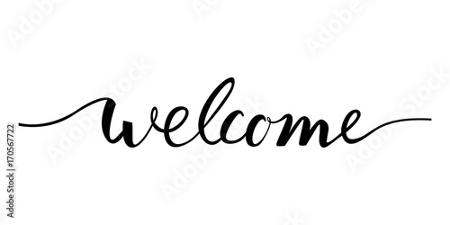 Welcome Cursive Font
