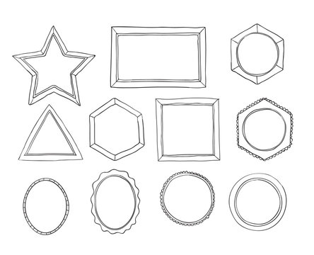 Hand Drawn White Frame Images – Browse 606,795 Stock Photos, Vectors ...