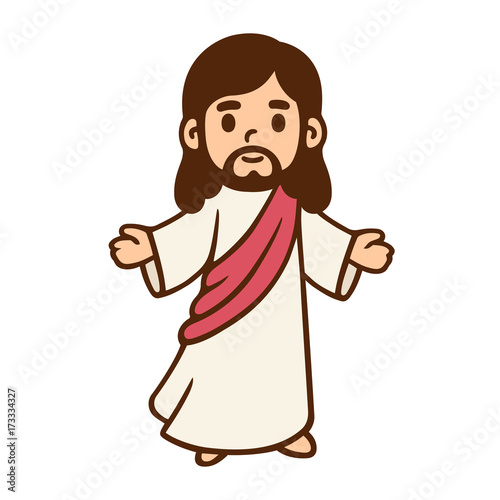 "Cartoon Jesus drawing" Stock image and royalty-free vector files on ...