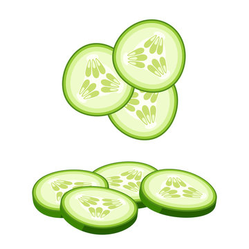Pickle Slice Clip Art