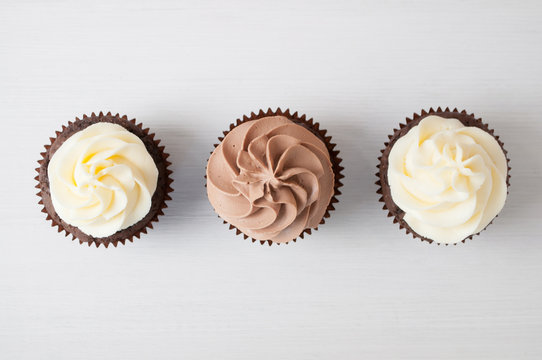Cupcake Top View Vector