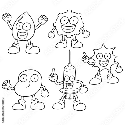 Blood Coloring Page