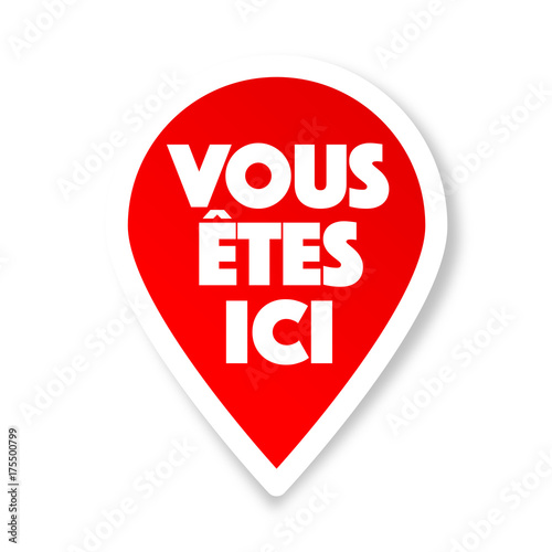 "Vous êtes ici" fichier vectoriel libre de droits sur la banque d ...
