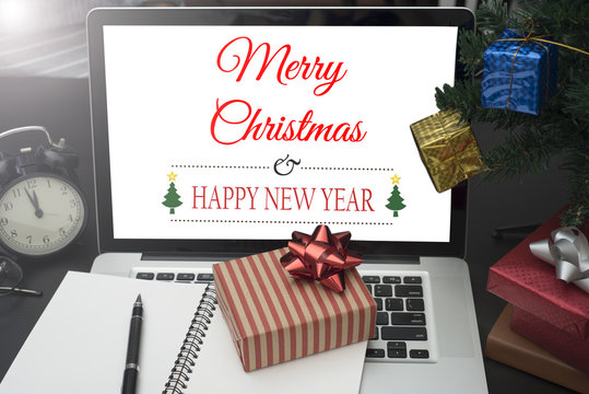 Happy New Year Computer Images – Browse 67,257 Stock Photos, Vectors ...