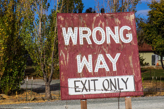 "Wrong Way" Images – Browse 1,617 Stock Photos, Vectors, and Video ...
