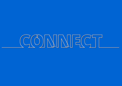 Connected Font