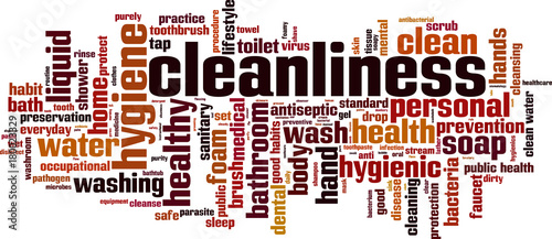 "Cleanliness word cloud" Stock image and royalty-free vector files on ...