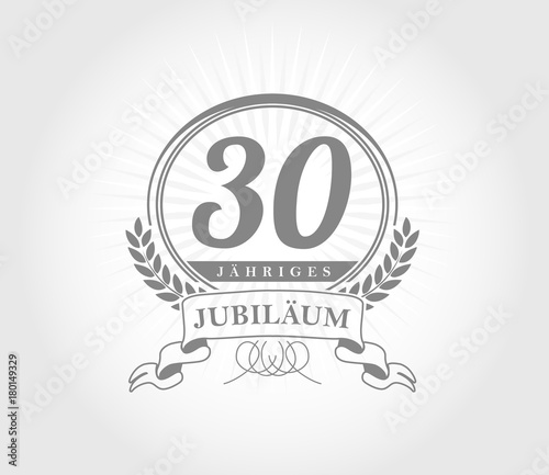 "30 Jahre Jubilaeum vector" Stockfotos und lizenzfreie Vektoren auf ...