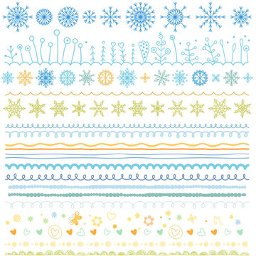 Hand Drawn Christmas Border Images – Browse 53,648 Stock Photos ...