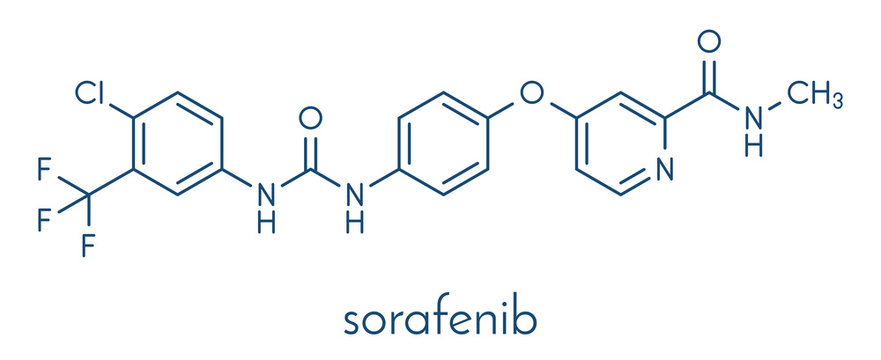 Sorafenib Structure