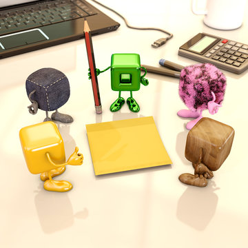 "Cube Characters" Images – Browse 13 Stock Photos, Vectors, and Video ...