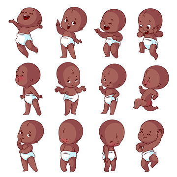 African American Baby Cartoon Images – Browse 9,067 Stock Photos ...