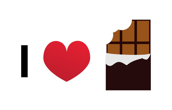 "I Love Chocolate" Images – Browse 86 Stock Photos, Vectors, and Video ...