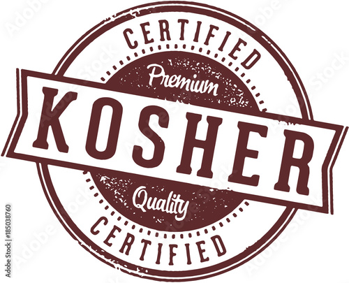 Kosher Certified Label