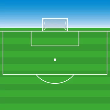 Half Soccer Field Clipart