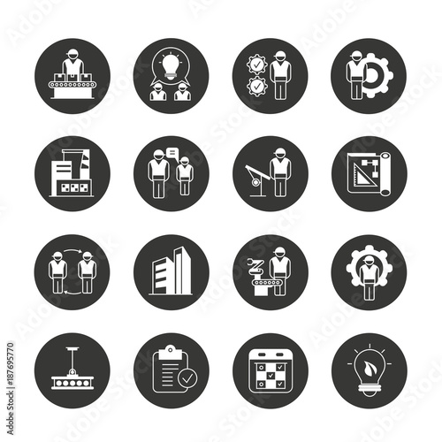 Construction Management Symbol