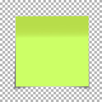 Green Sticky Note Clip Art