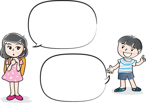Kids Speech Clipart
