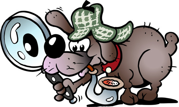 Dog Detective Clip Art