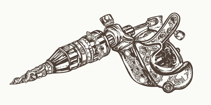 Tattoo Machine Vector