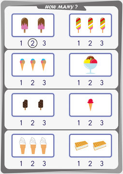 Counting Objects Picture Symbols