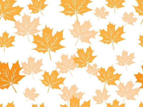 Maple Leaf Background Pattern