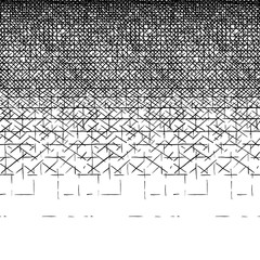 Sewing fabric with Hatching gradient texture - CottonBee