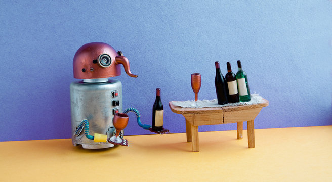 Waiter.robot.alcohol Images – Browse 62 Stock Photos, Vectors, and ...