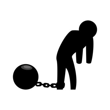 Ball And Chain Cartoon Images – Browse 4,830 Stock Photos, Vectors, and ...