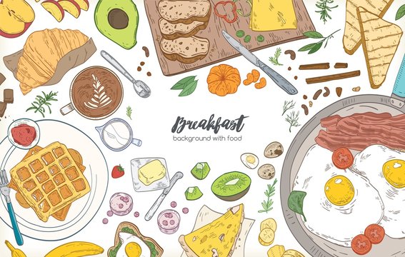 Breakfast Borders And Frames