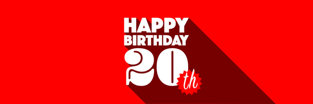 "Happy 20Th" Images – Browse 44 Stock Photos, Vectors, and Video ...