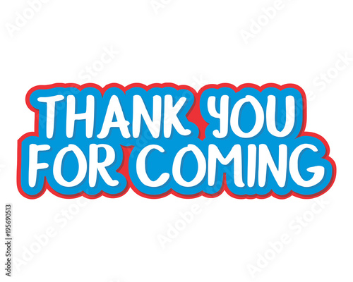 "thank you for coming typography typographic creative writing text ...