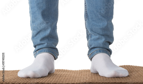 "Man wearing white socks " Stock photo and royalty-free images on ...
