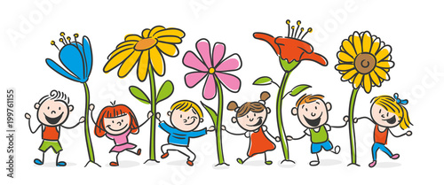 "Kids Flowers" Stockfotos und lizenzfreie Vektoren auf Fotolia.com ...