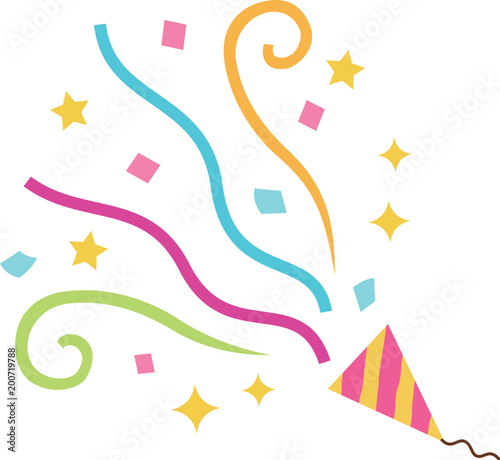 カラフルなクラッカー Stock Image And Royalty Free Vector Files On Pic 200719788