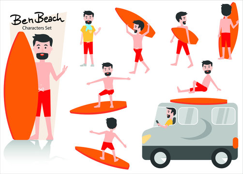 Surfer Animation Images – Browse 228 Stock Photos, Vectors, and Video ...
