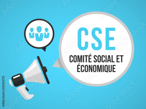 Cse Comité Social Et économique Fichier Vectoriel Libre De Droits