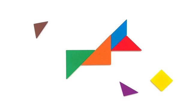 Tangram Video Footage – Browse 189 HD Stock Video and Footage | Adobe Stock