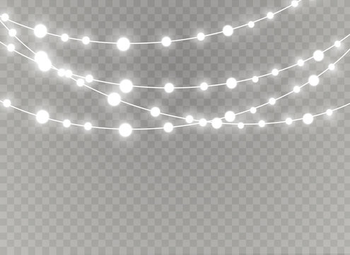 White String Lights Transparent Background Images – Browse 4,742 Stock Photos, Vectors, and ...