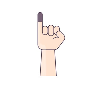 Vote Finger Clipart